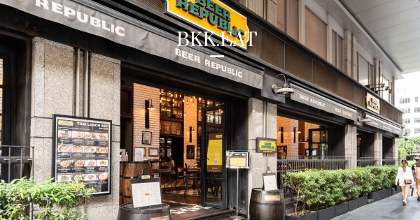 Beer Republic (ชิดลม) ร้านแฮงเอาต์ที่ได้แรงบันดาลใจมาจากโกดังเบียร์ยุคเก่าในปี 1920’s - BKKMENU