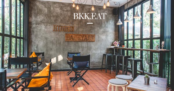 Hidden Backyard Cafe & Hang Out - BKKMENU