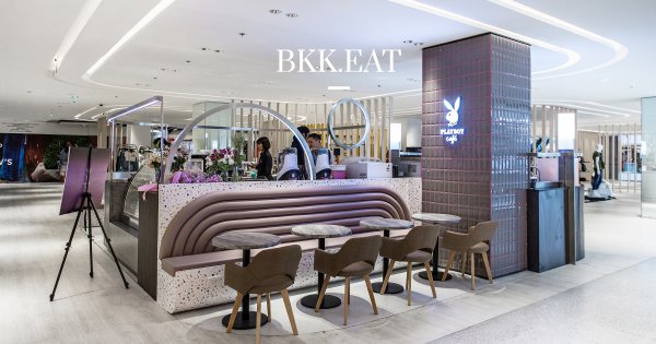 PLAYBOY Cafe (CentralWorld) ป๊อบอัพคาเฟ่แห่งแรกในเครือ PLAYBOY - BKKMENU
